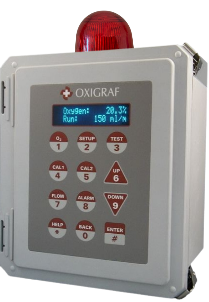 Oxygen Deficiency Sensor in Linear Accelerator Tunnel - Oxigraf, Inc.